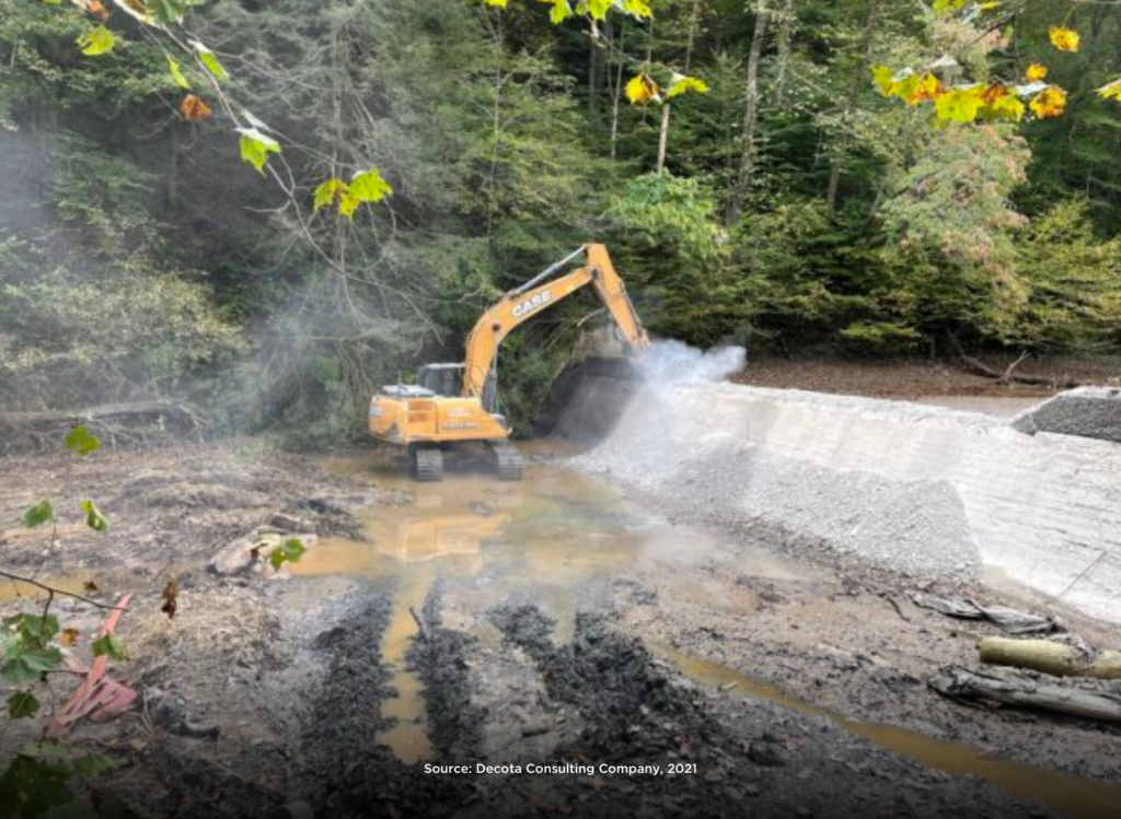 The Decommissioning of Davis Creek Dam - West Virginia State Parks